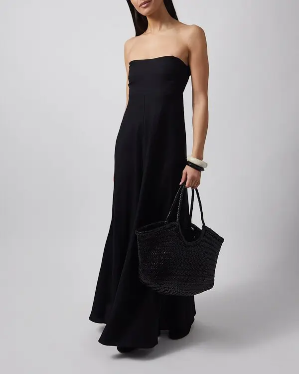 WAKAKUU Amalfi Maxi Dress - Black