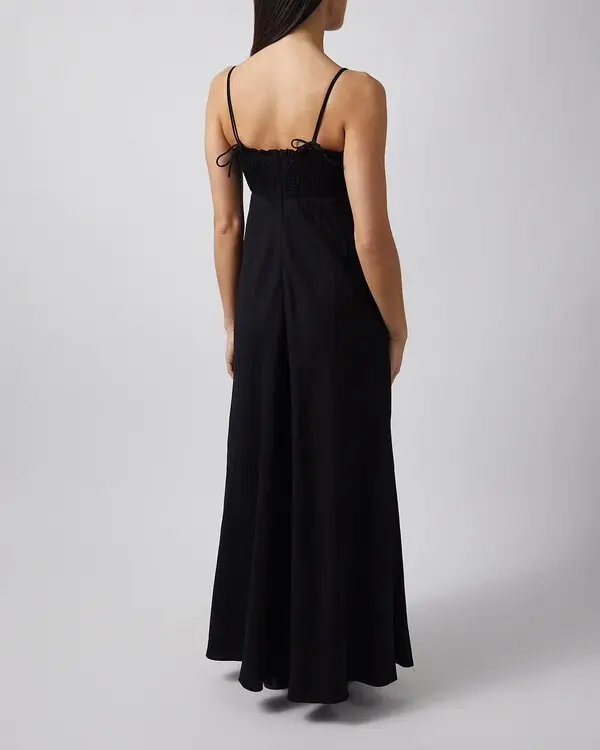 WAKAKUU Amalfi Maxi Dress - Black
