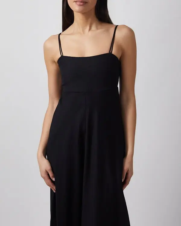 WAKAKUU Amalfi Maxi Dress - Black