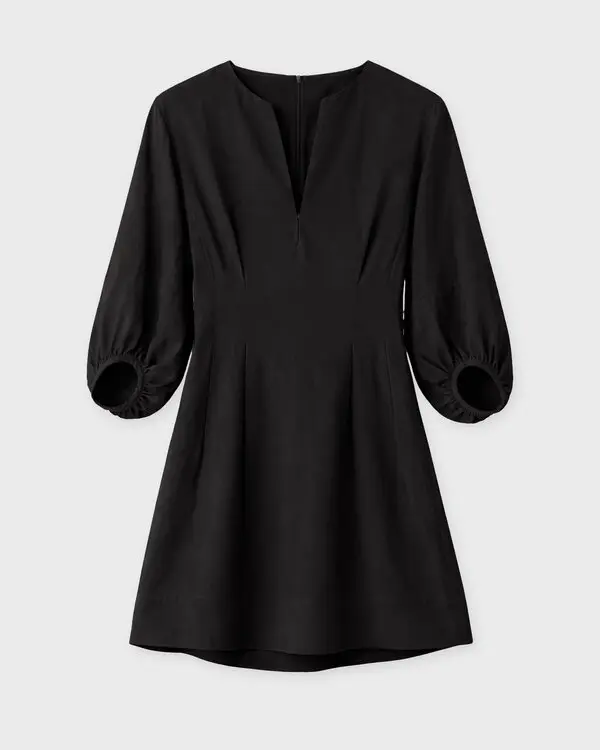 WAKAKUU Capri Dress - Black