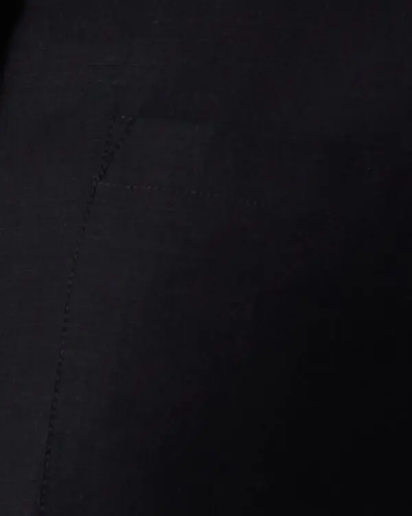 WAKAKUU Classic Collar Shirt - Black
