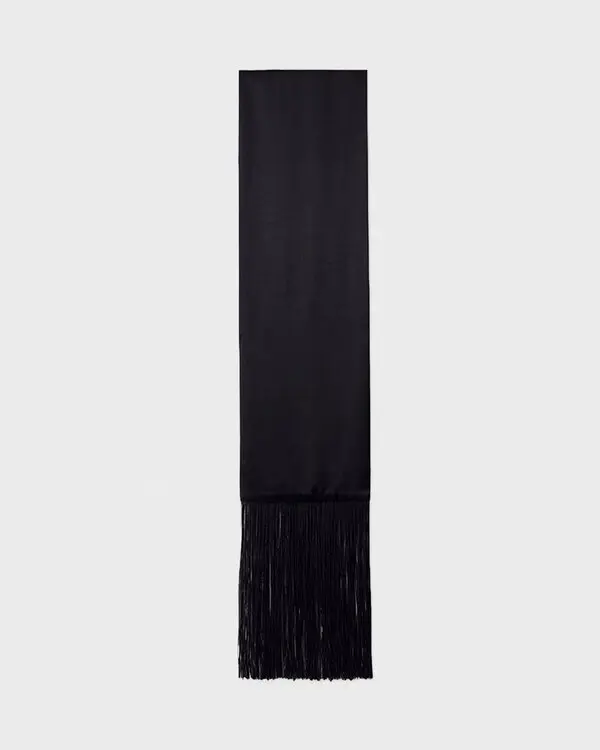WAKAKUU Scarf Fringe - Black