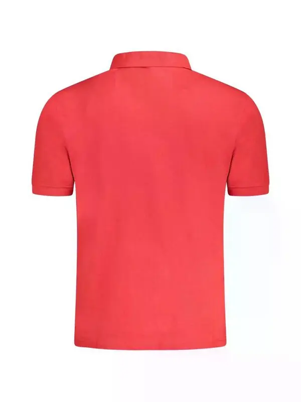 NORTH SAILS Logo-patch Cotton Polo Shirt - Red