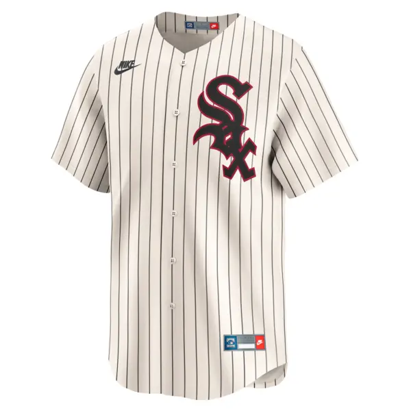 Nike Chicago White Sox Cooperstown Dri-fit Adv Mlb Limited Jersey - Black