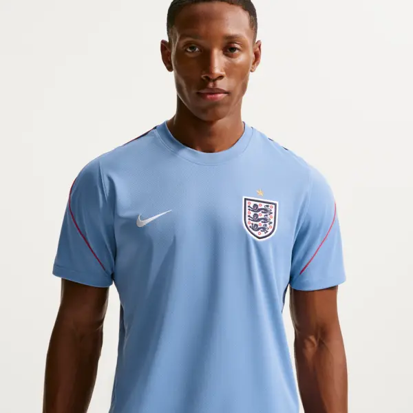 Nike England Strike Soccer Dri-fit Short-sleeve Top - Blue