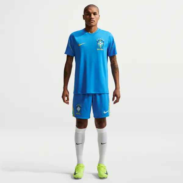 Nike Brazil 2026 Stadium Home Dri-fit Soccer Replica Shorts - Blue