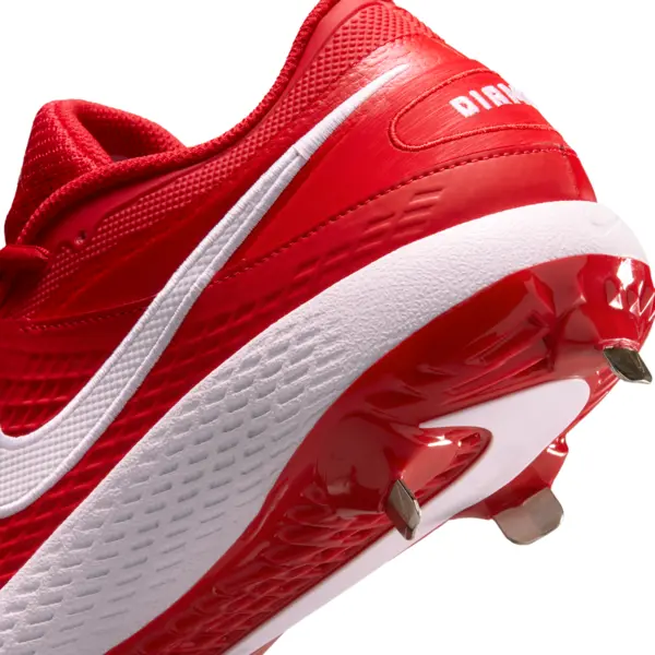 Nike Diamond Gamer Mtl Baseball Shoes - Red