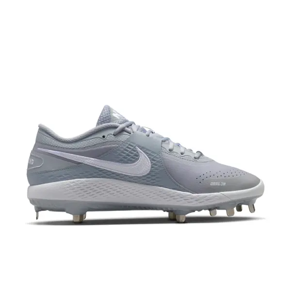 Nike Diamond Gamer Mtl Baseball Shoes - Grey