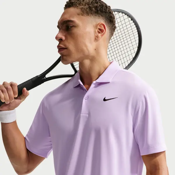 Nike Court Dri-fit Tennis Polo - Purple