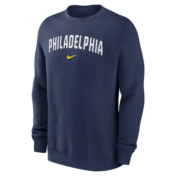 Nike Philadelphia Phillies 2-hit Pullover Crew