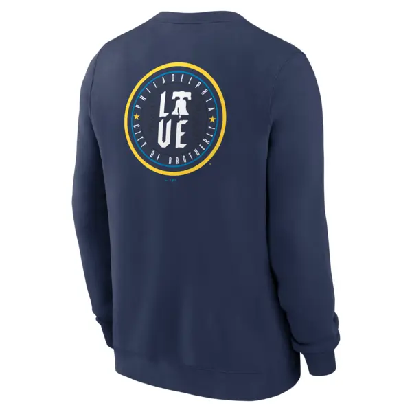 Nike Philadelphia Phillies 2-hit Pullover Crew