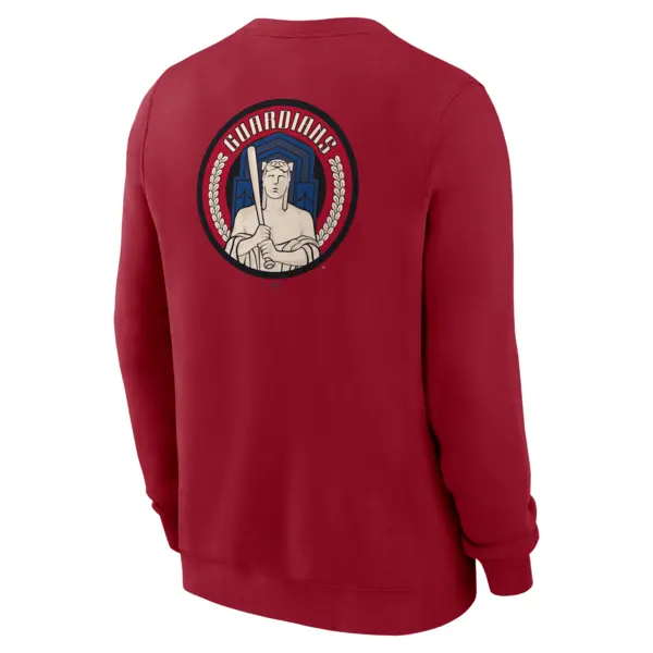 Nike Cleveland Guardians Mlb Pullover Crew