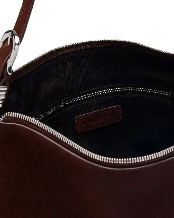 Whistles Suede Shoulder Bag