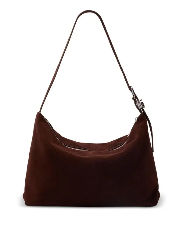 Whistles Suede Shoulder Bag