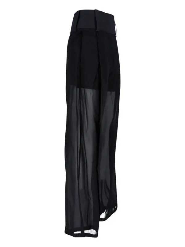 Sportmax Wide Pants "ferito - Black