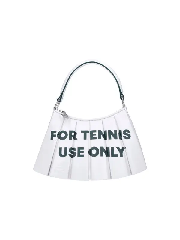 Lacoste Lenglen Small Shoulder Bag - White