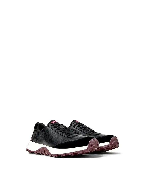 Camper Drift Trail Leather Sneakers - Black