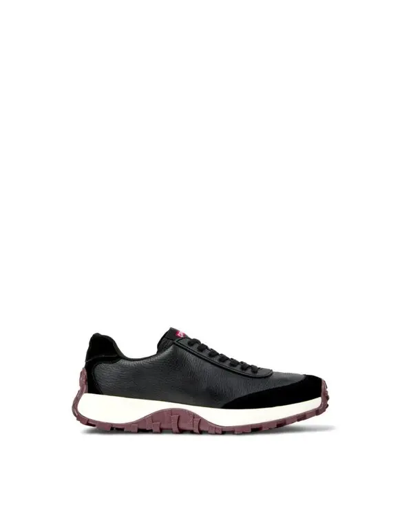 Camper Drift Trail Leather Sneakers - Black