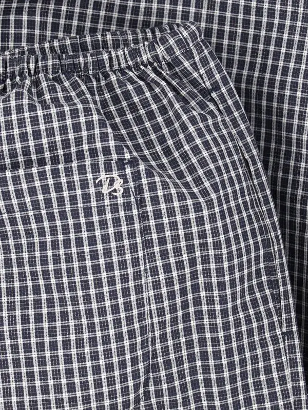 DUNST Checked Sweatpants