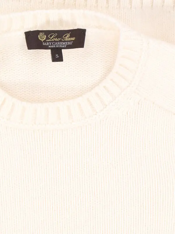 Loro Piana Parksville Sweater - White