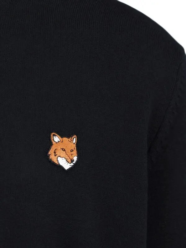 Maison Kitsuné Fox Head Sweatshirt - Black
