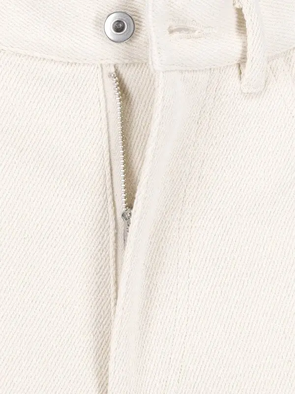 Auralee Wide Silk Denim Pants
