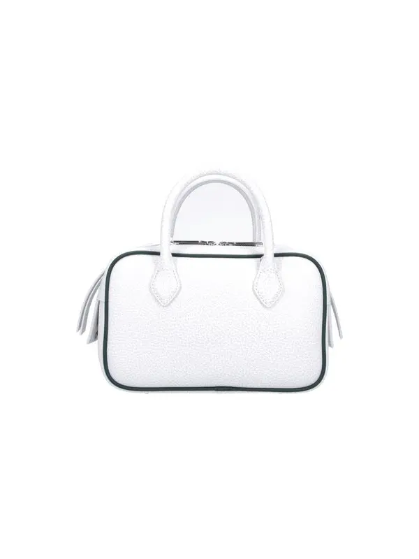 Lacoste Printed Leather Bag