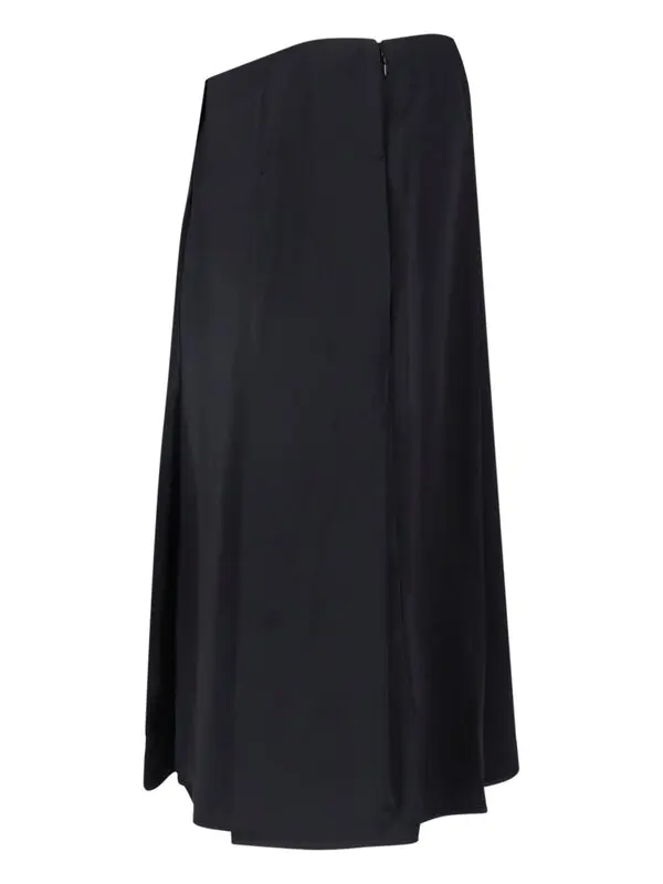 Attico Midi Skirt - Black