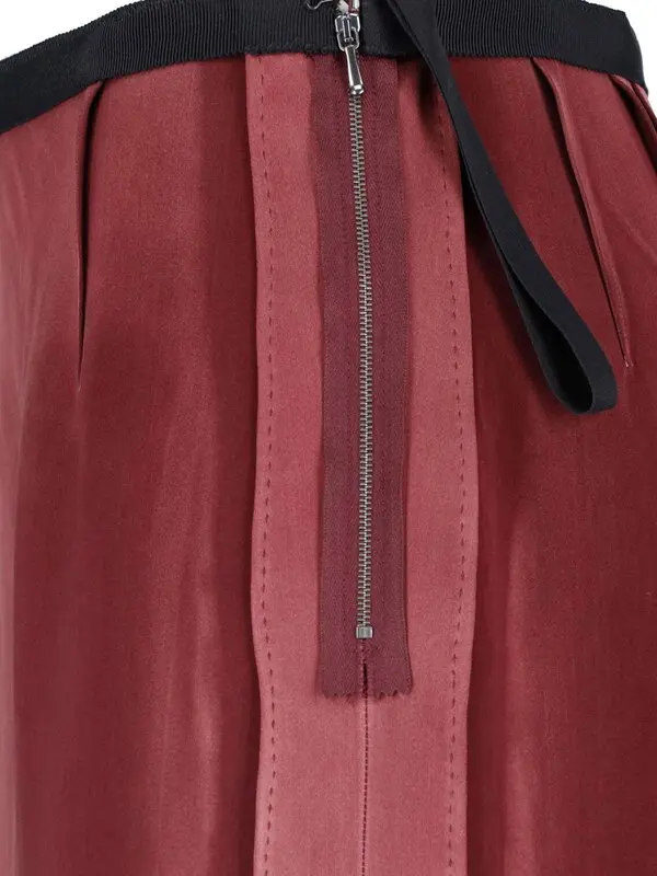 MAISON MARGIELA Midi Skirt In Viscose