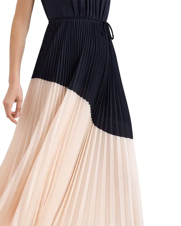 PHASE EIGHT Pleated Maxi Dress