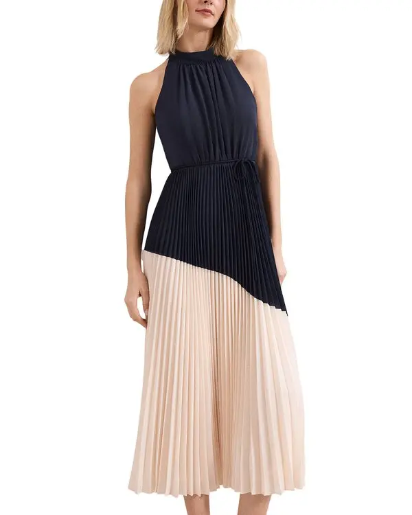 PHASE EIGHT Pleated Maxi Dress