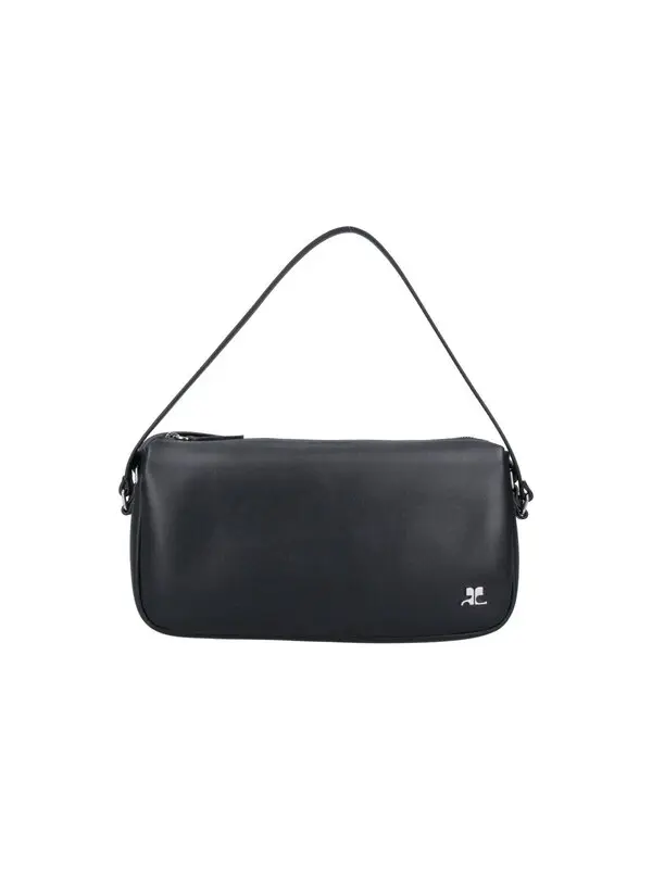 COURREGES Small "three Sixty" Bag - Black