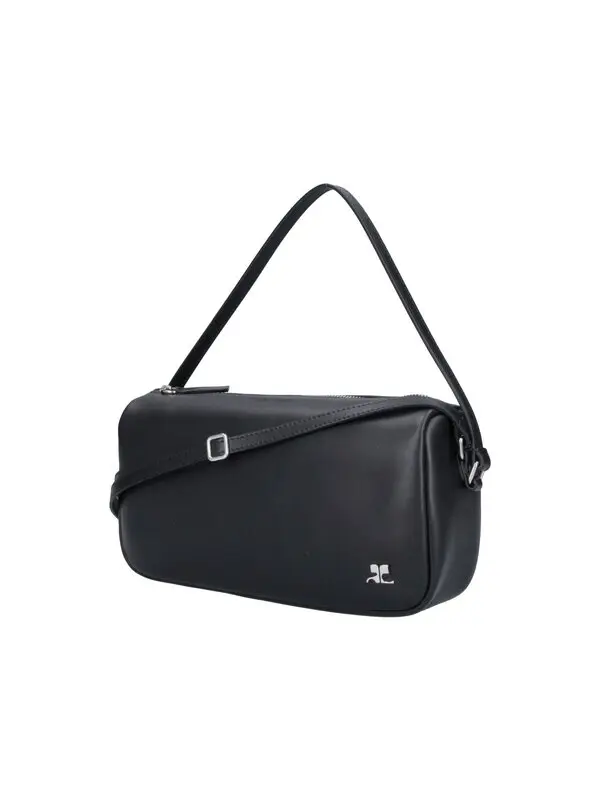 COURREGES Small "three Sixty" Bag - Black