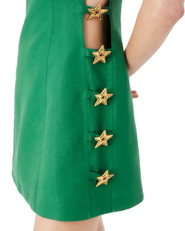 Tresse Side Cutout Mini Dress