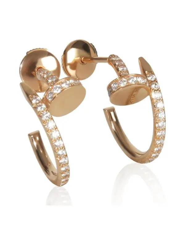 CARTIER Juste Un Clou Hoop Earrings