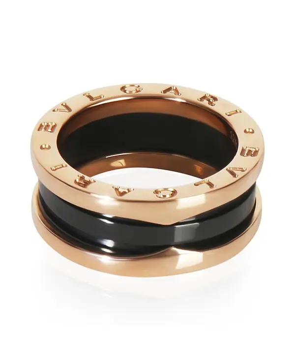 BVLGARI B.zero1 18k Rose Gold Ring