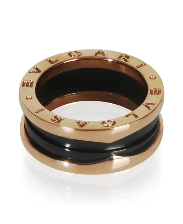 BVLGARI B.zero1 18k Rose Gold Ring