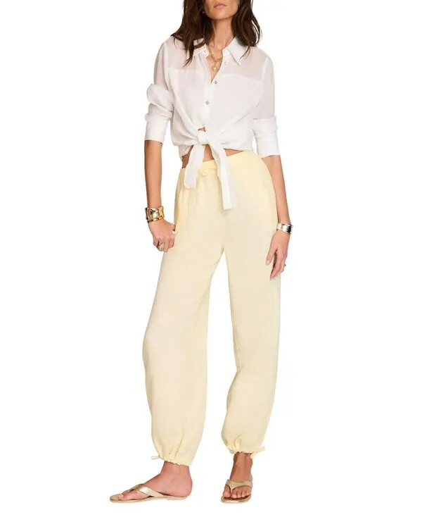 Mint Velvet Linen Balloon Trousers