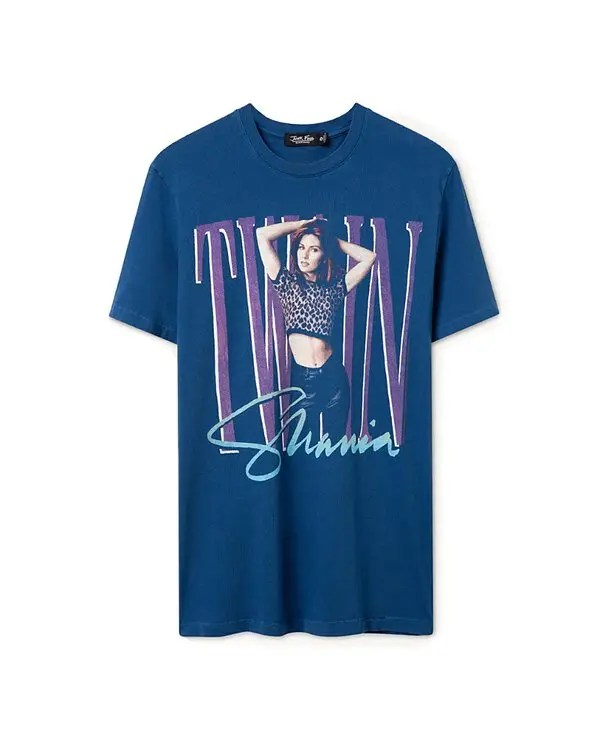 Junk Food Clothing Shania Twain Vintage Tee - True Navy