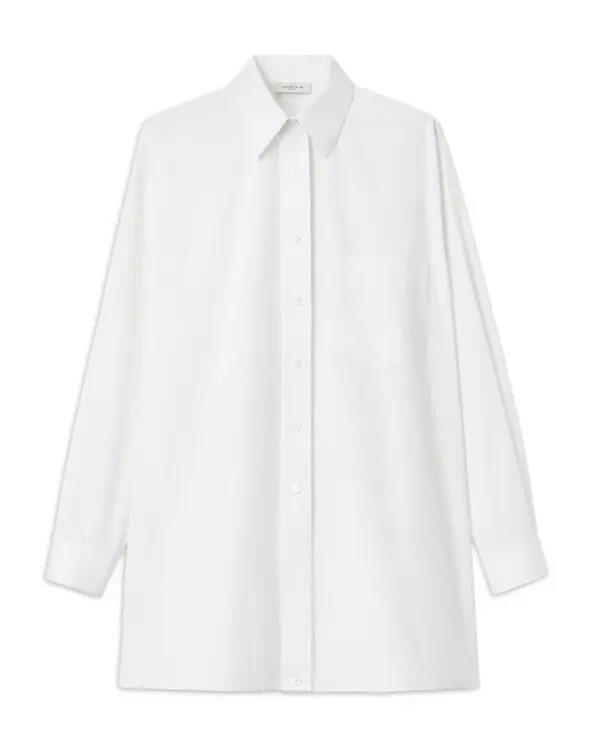 Lafayette 148 New York Long Sleeve Oversized Blouse