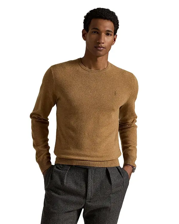 Polo Ralph Lauren Wool Crewneck Sweater - Brown