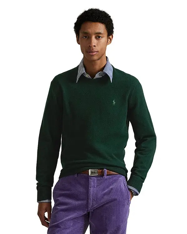 Polo Ralph Lauren Wool Crewneck Sweater - Green
