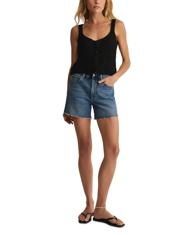 Z Supply Tate Lace Up Sweater
