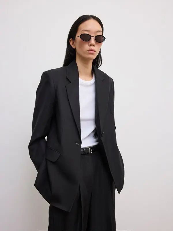 HOUSE OF DAGMAR Sb Linen Blazer