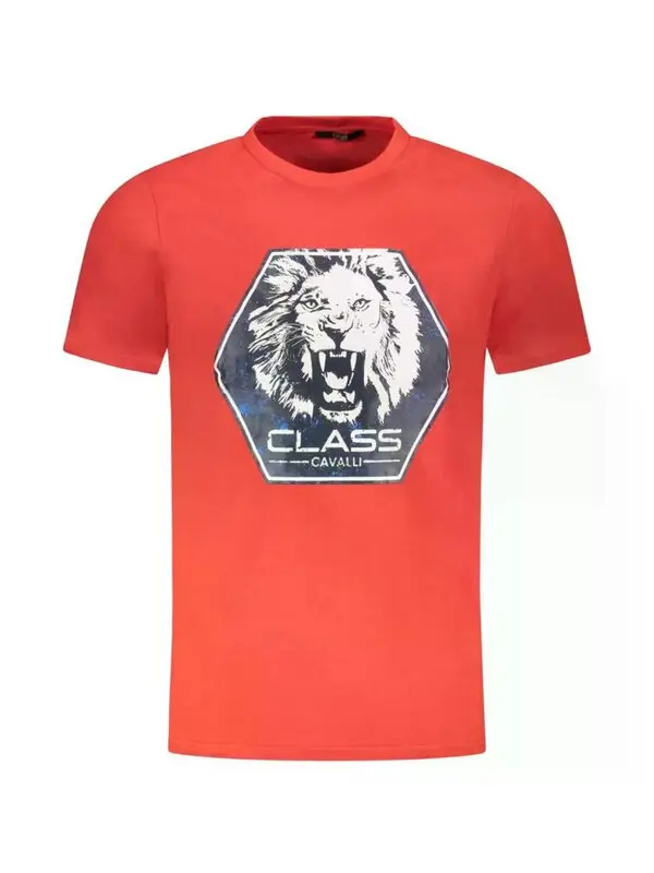 Roberto Cavalli Graphic-print T-shirt - Red