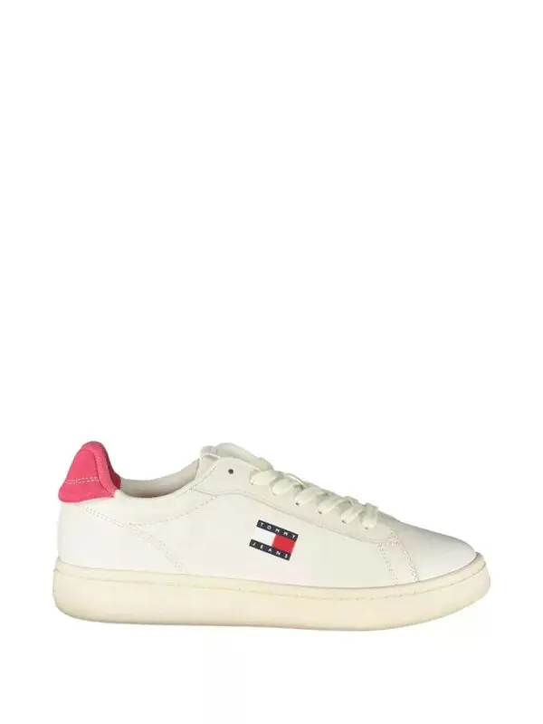 Tommy Hilfiger Archive Court Logo-patch Sneakers - White