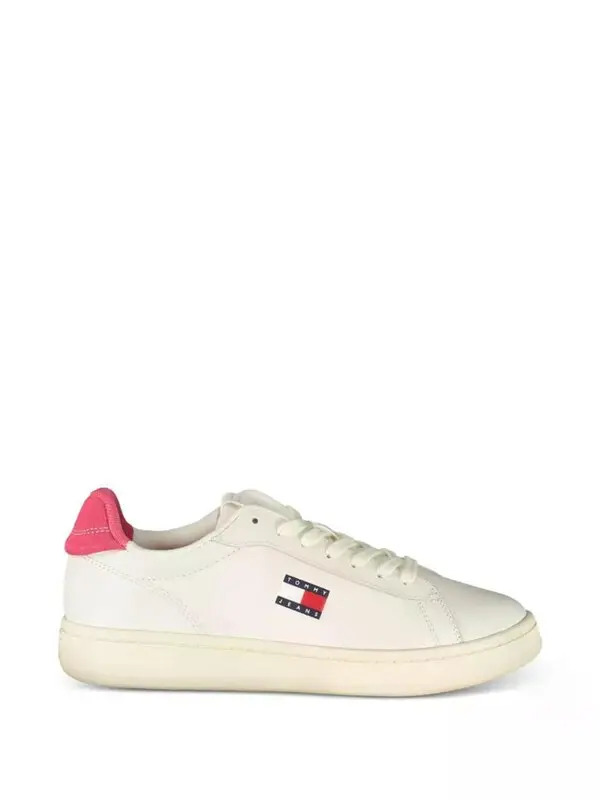Tommy Hilfiger Archive Court Logo-patch Sneakers - White