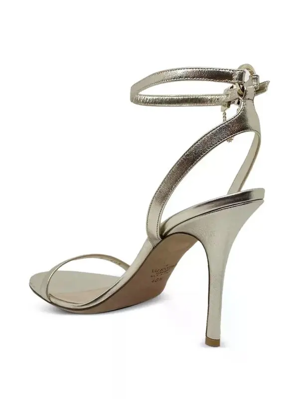Valentino Garavani Metallic Stiletto Sandals
