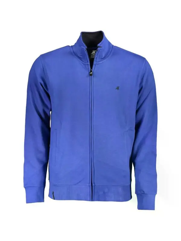 U.S. Grand Logo-detail Zip-fastening Sweatshirt