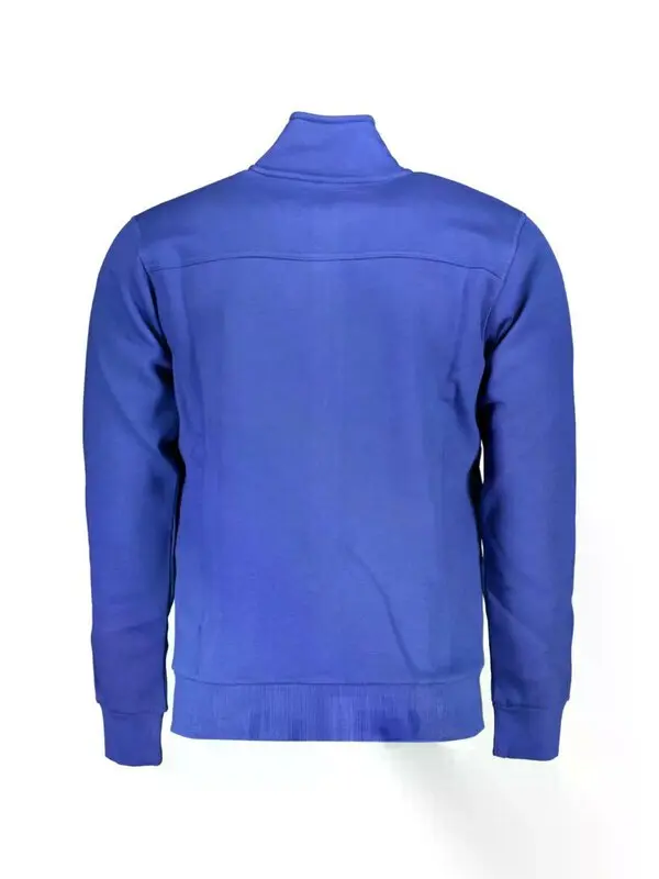 U.S. Grand Logo-detail Zip-fastening Sweatshirt